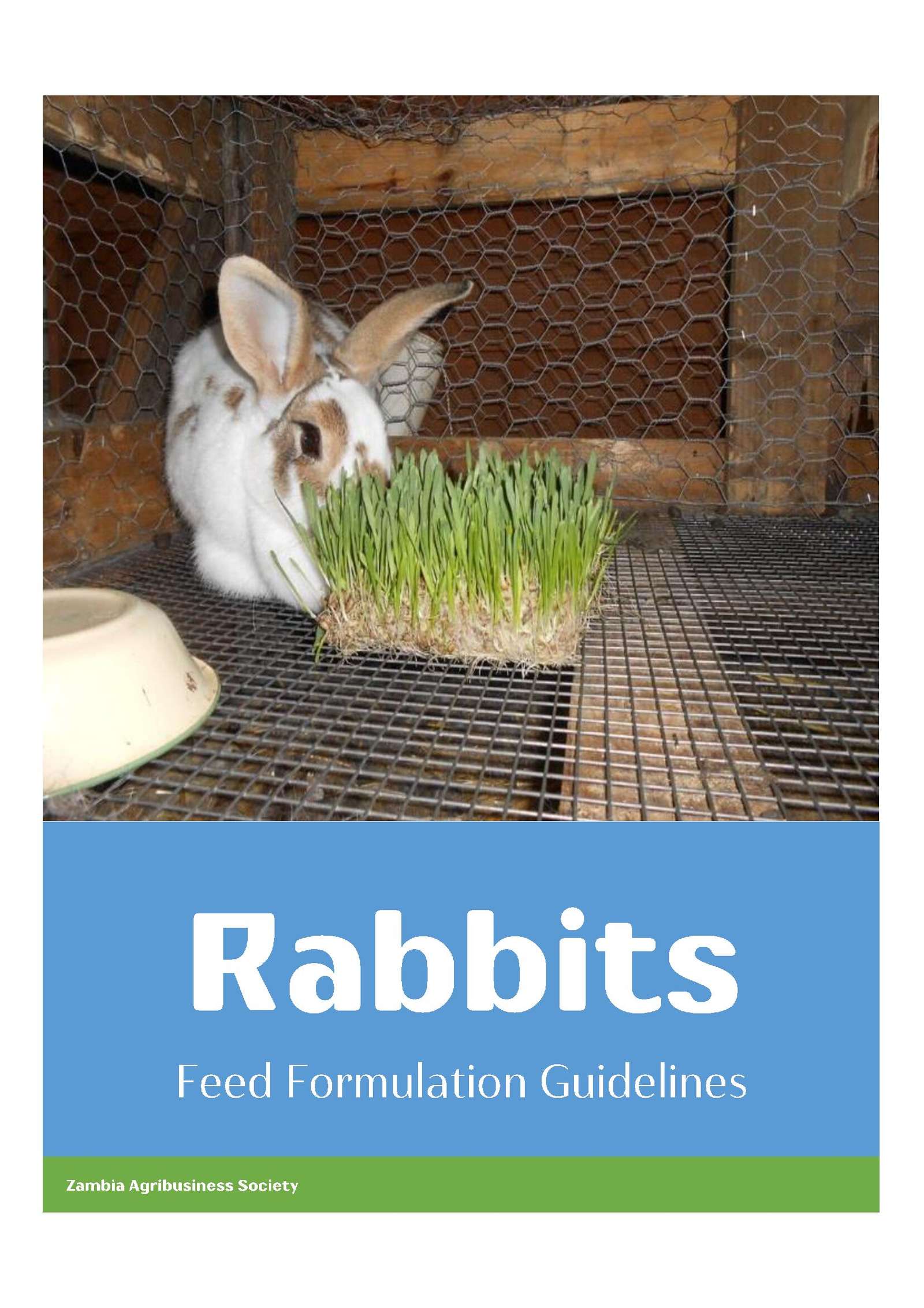 Rabbit Feed Formulation Guidelines – ZAS | ECHOcommunity.org