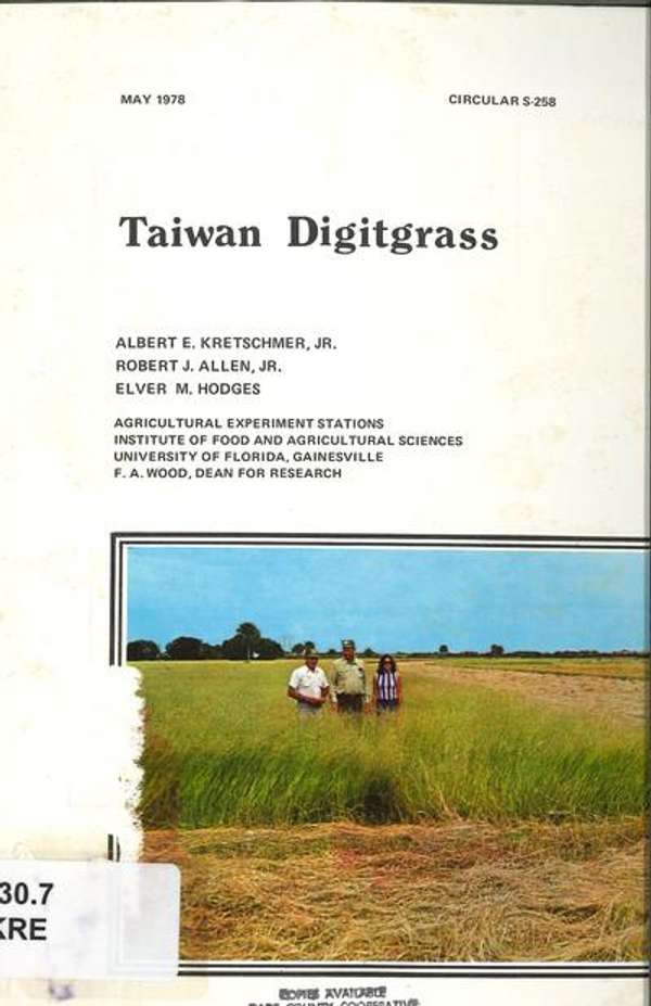 Taiwan Digitgrass | ECHOcommunity.org
