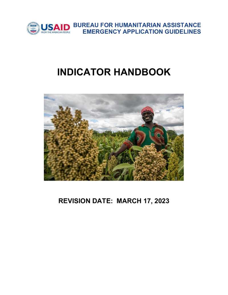 Bureau for Humanitarian Assistance Emergency Application Guidelines ...