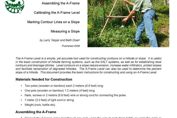 A-Frame Level | ECHOcommunity.org