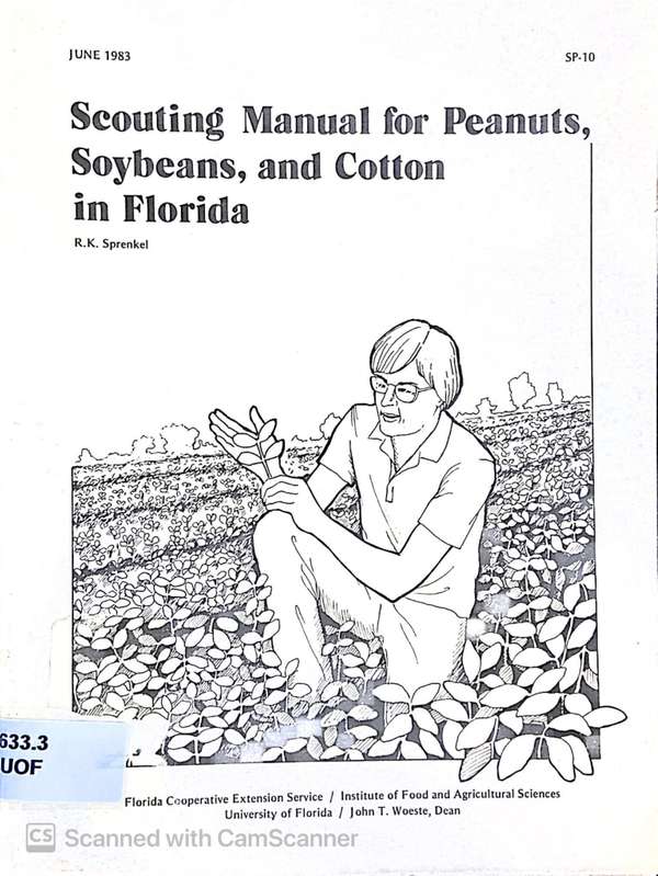 Scouting Manual for Soybeans, Peanuts, and Cotton in Florida SP-10 ...