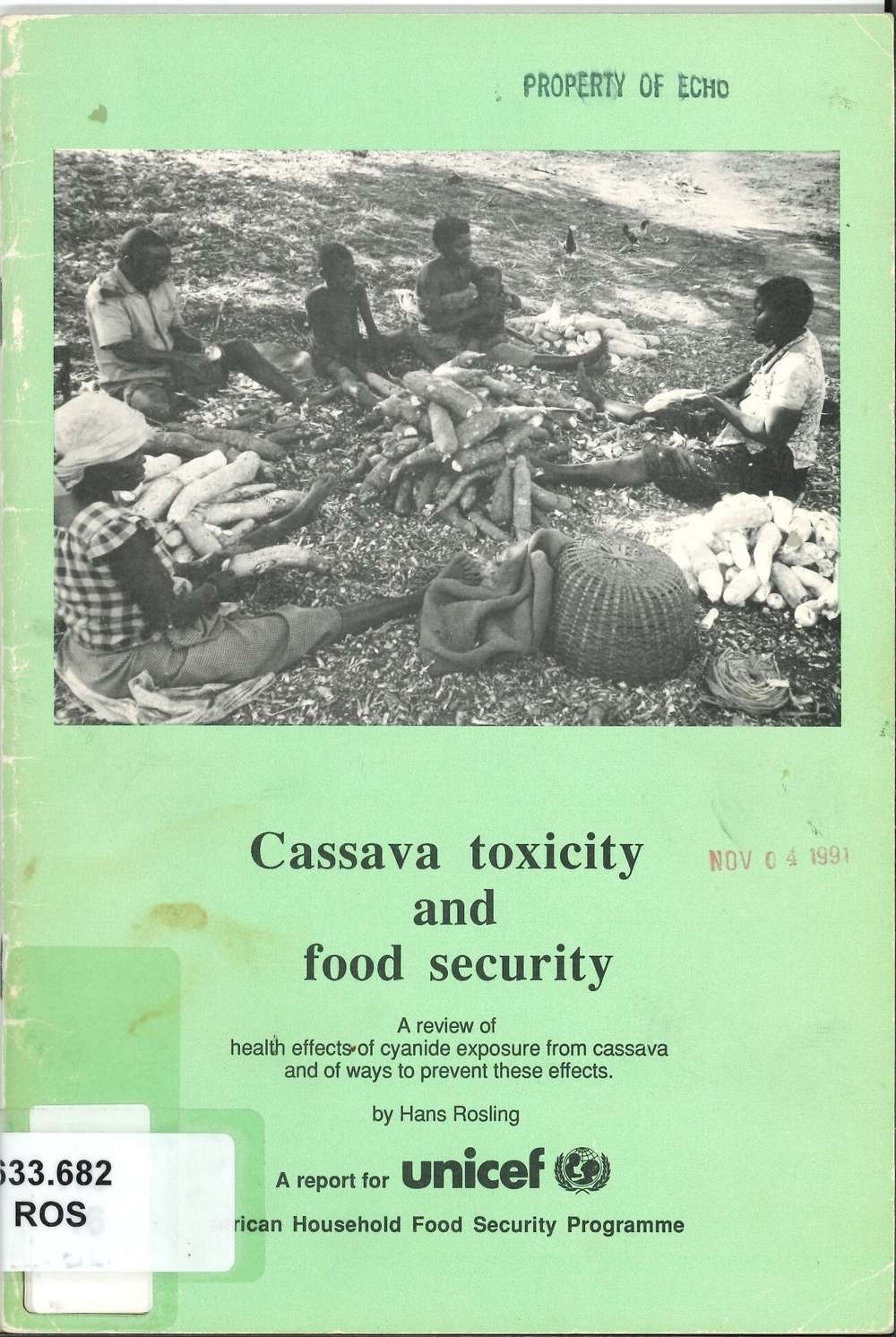 Cassava Toxicity and Food Security: A Review of Health Effects of ...