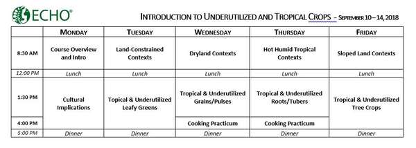 Course Promo_UTC Schedule | ECHOcommunity.org