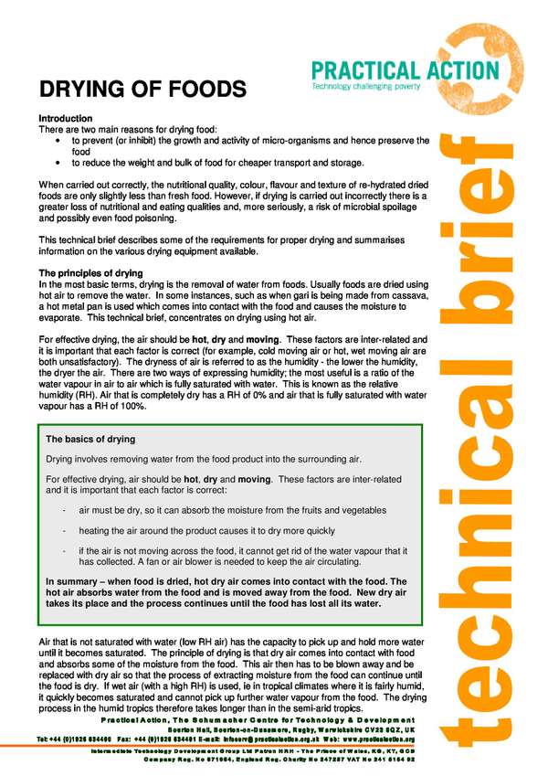 Practical Action: Technology Challenging Poverty | ECHOcommunity.org