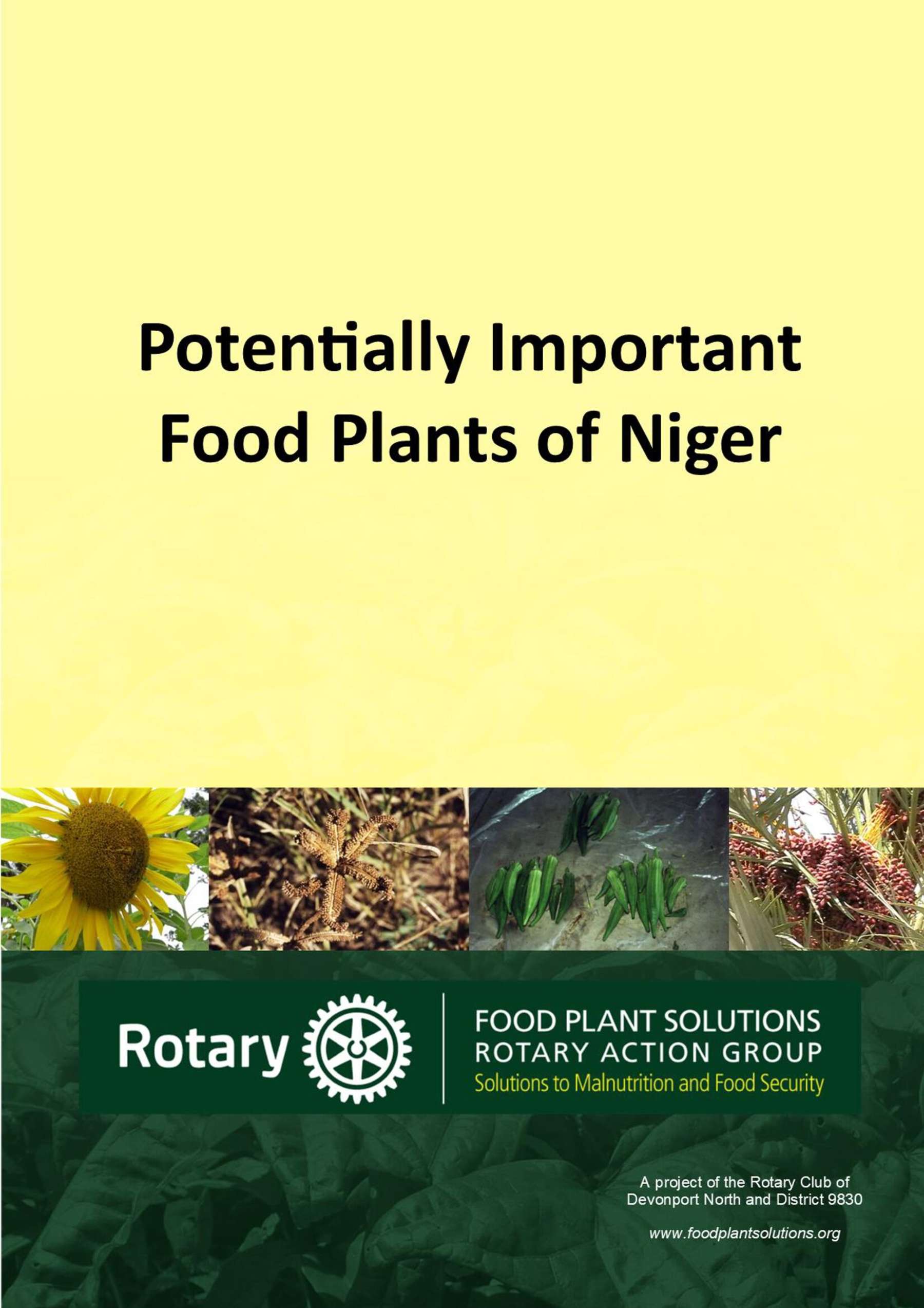 Potentially Important Food Plants of Niger | ECHOcommunity.org