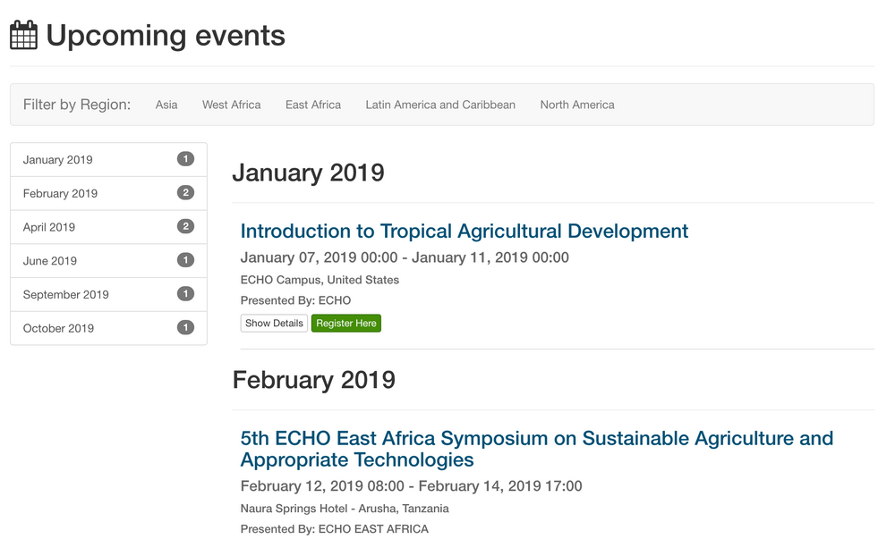 Calendar Preview Thumbnail | ECHOcommunity.org
