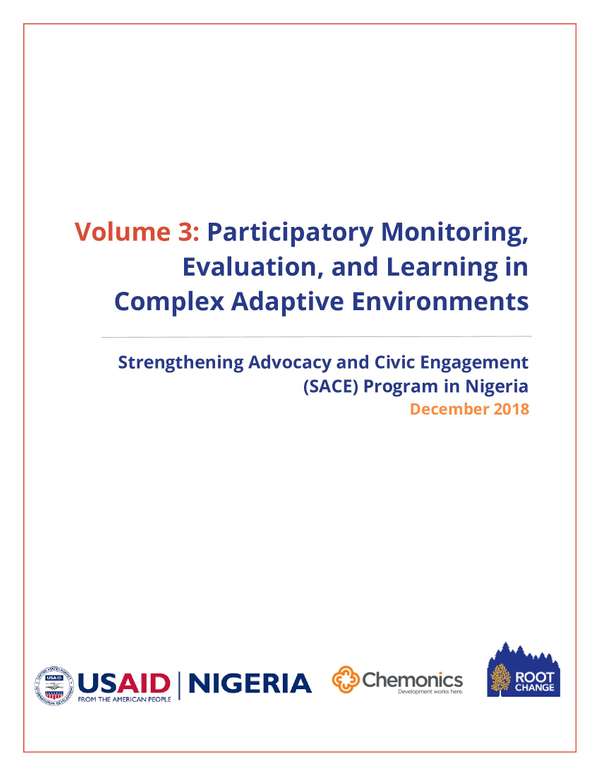 Participatory MEL in Complex Adaptive Environments | ECHOcommunity.org