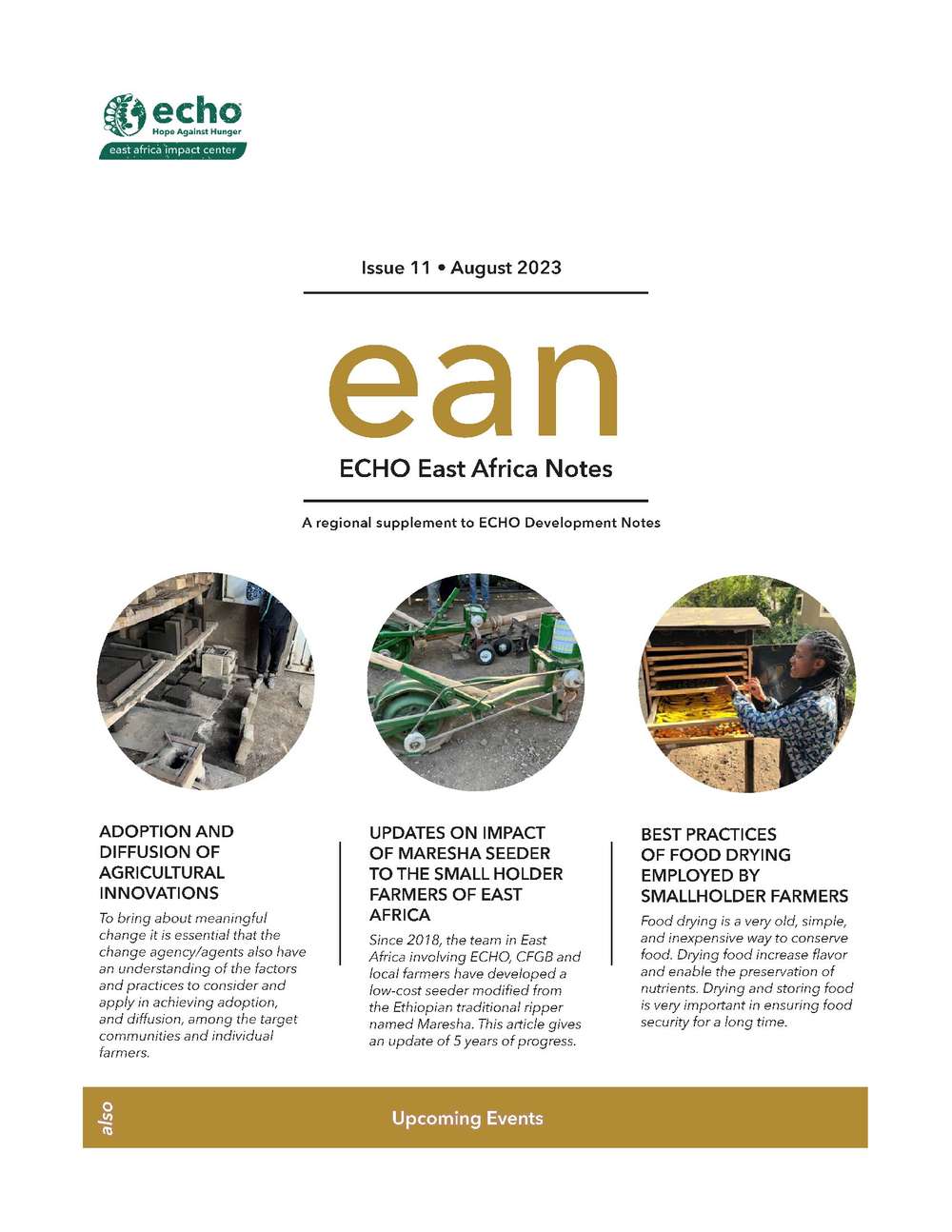 EAN Issue # 11 | ECHOcommunity.org