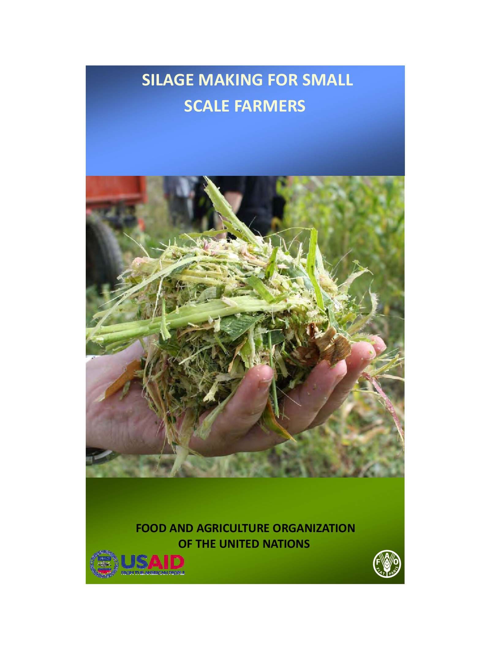 Silage Making For Small Scale Farmers – FAO | ECHOcommunity.org
