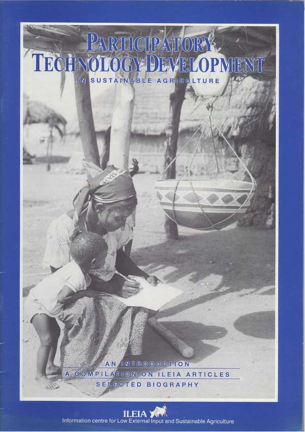 Participatory Technology Development In Sustainable Agriculture ...