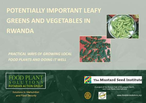 Potentially important leafy greens and vegetables in Rwanda ...