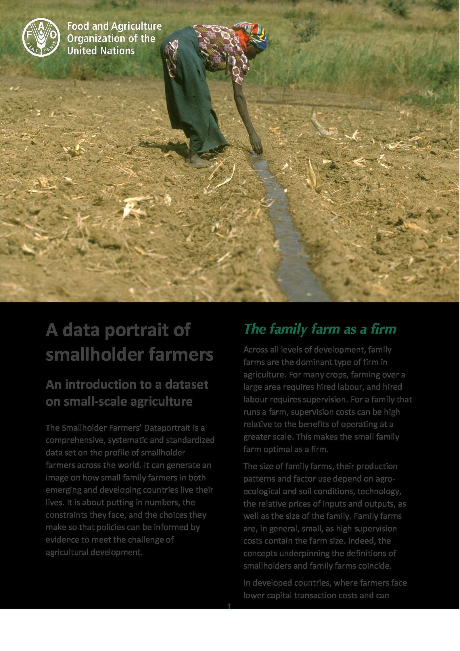 A data portrait of smallholder farmers | ECHOcommunity.org