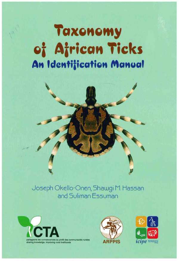 Taxonomy of African Ticks | ECHOcommunity.org