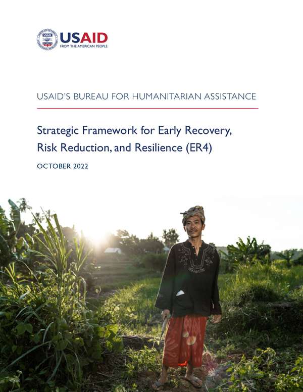 Strategic Framework for Early Recovery, Risk Reduction, and Resilience ...